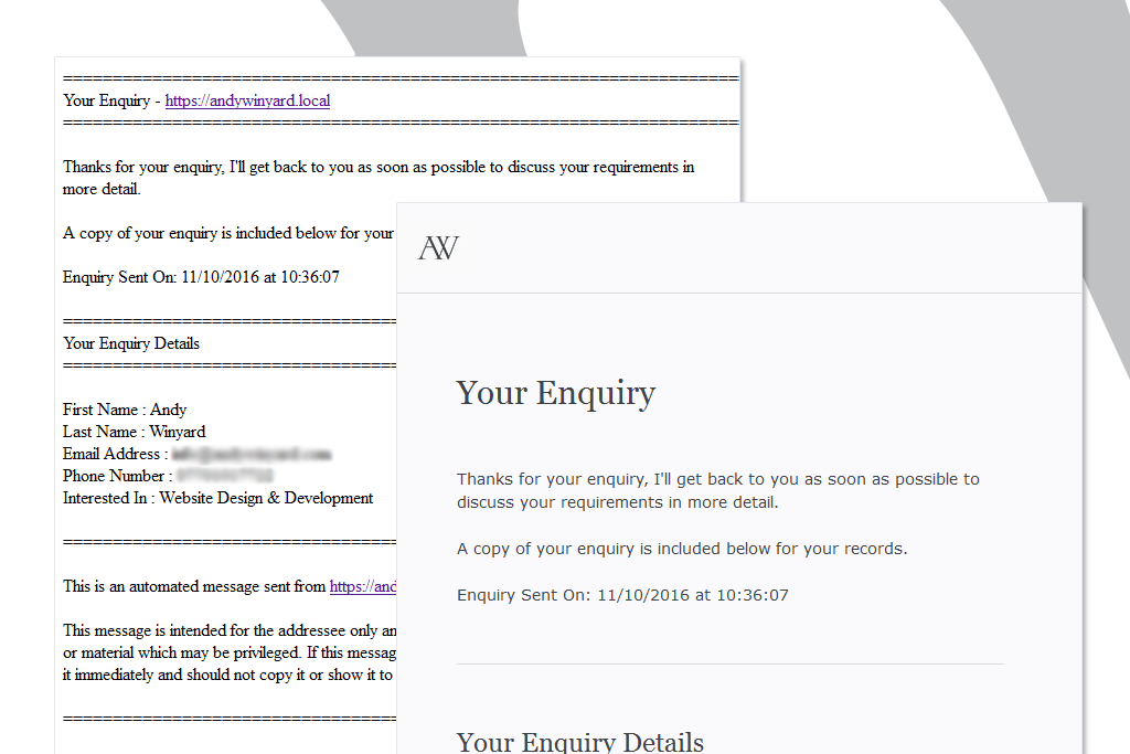 Setting up Multipart Email Templates for WordPress